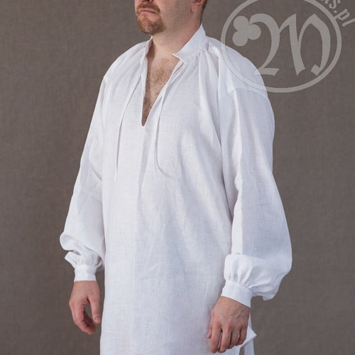 Medieval and Renaissance 17th Century Linen Shirt - Etsy