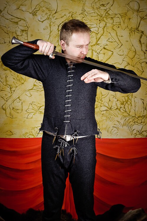 Historical Woolen Medieval Doublet - Etsy