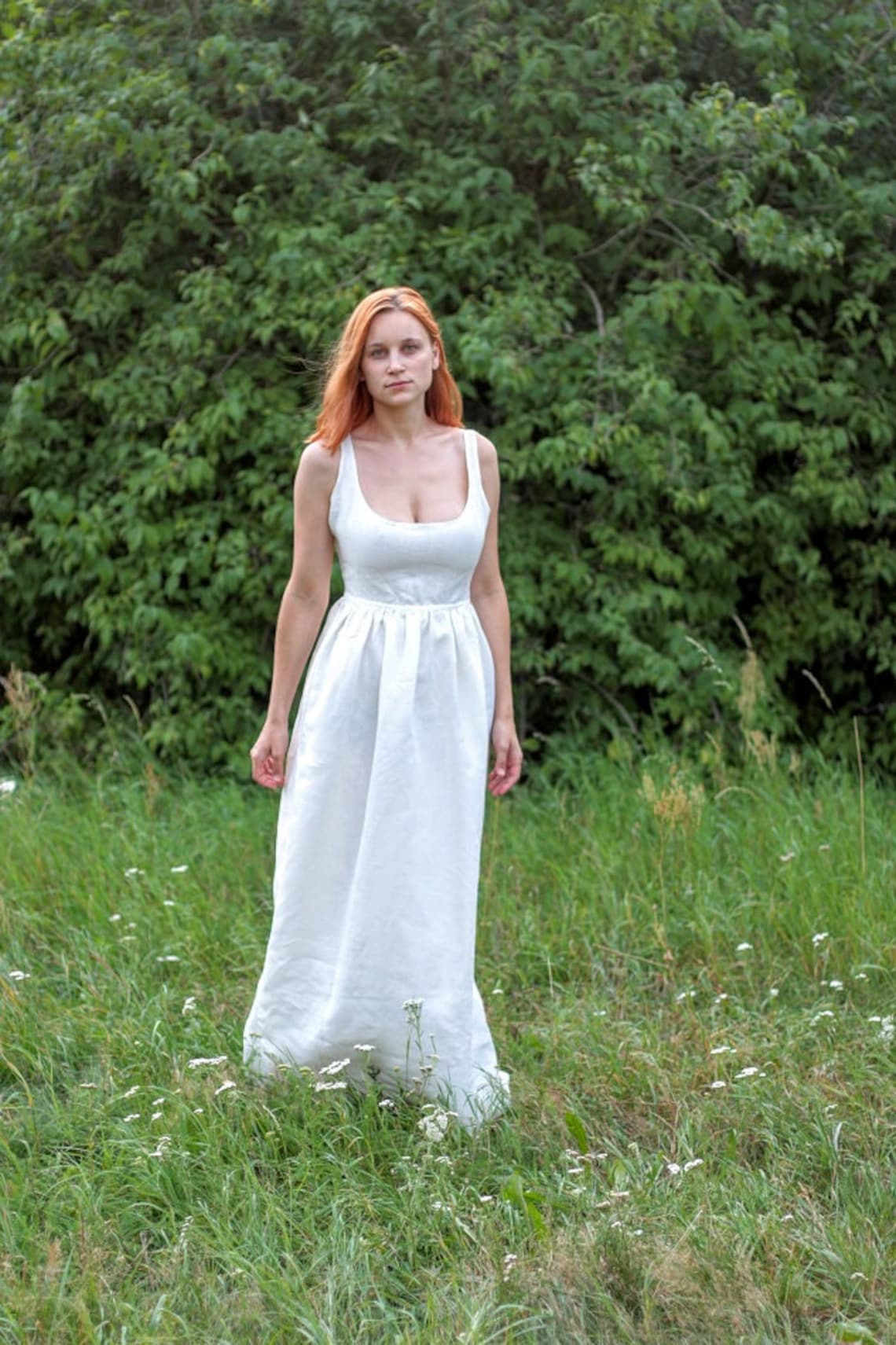 Historical Linen Shift Close Fitting - Etsy