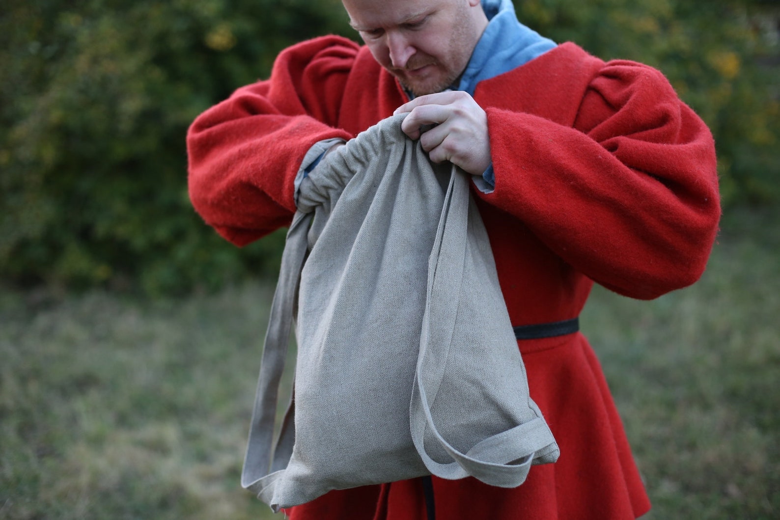 Historical Linen Backpack Large - Etsy