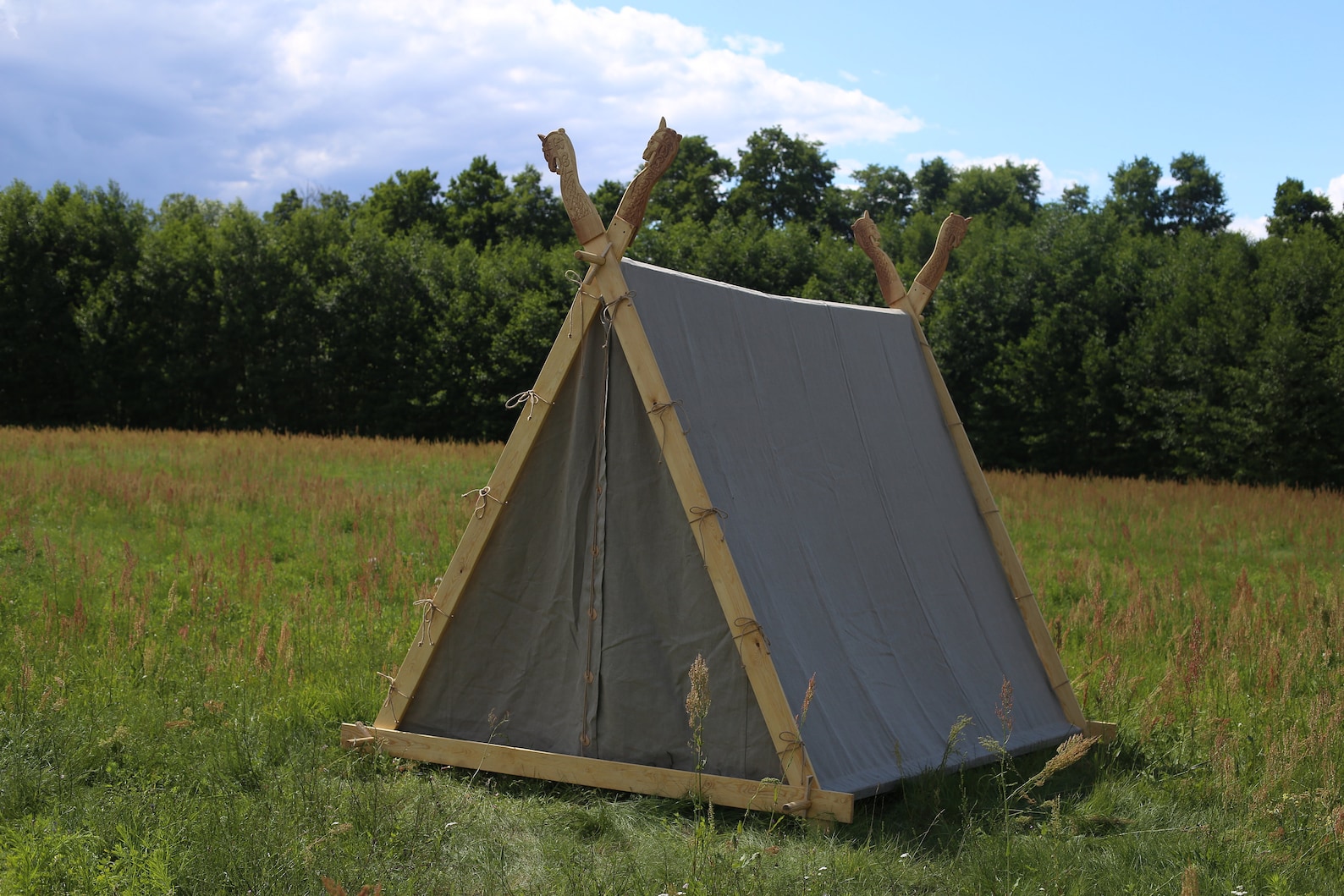 Early Medieval Osberg Viking Tent - Linen - Etsy