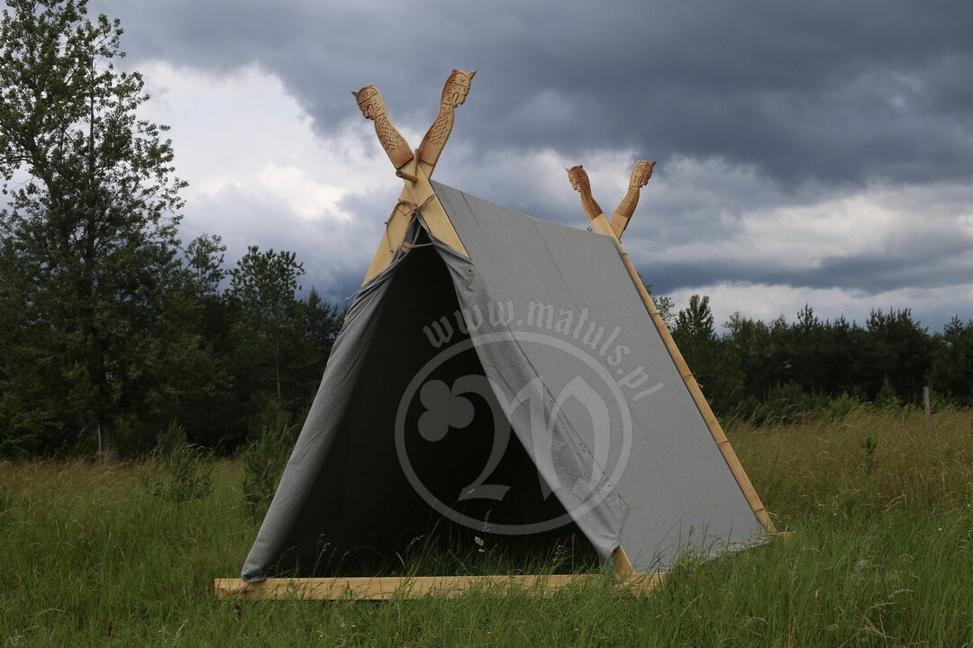 Early Medieval Osberg Viking Tent - Wool - Etsy