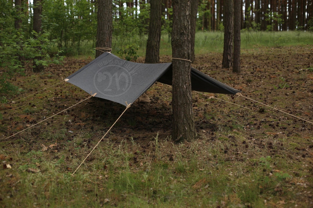 Woolen Tarp - Hiking Cover - Bushcraft Shelter - Etsy