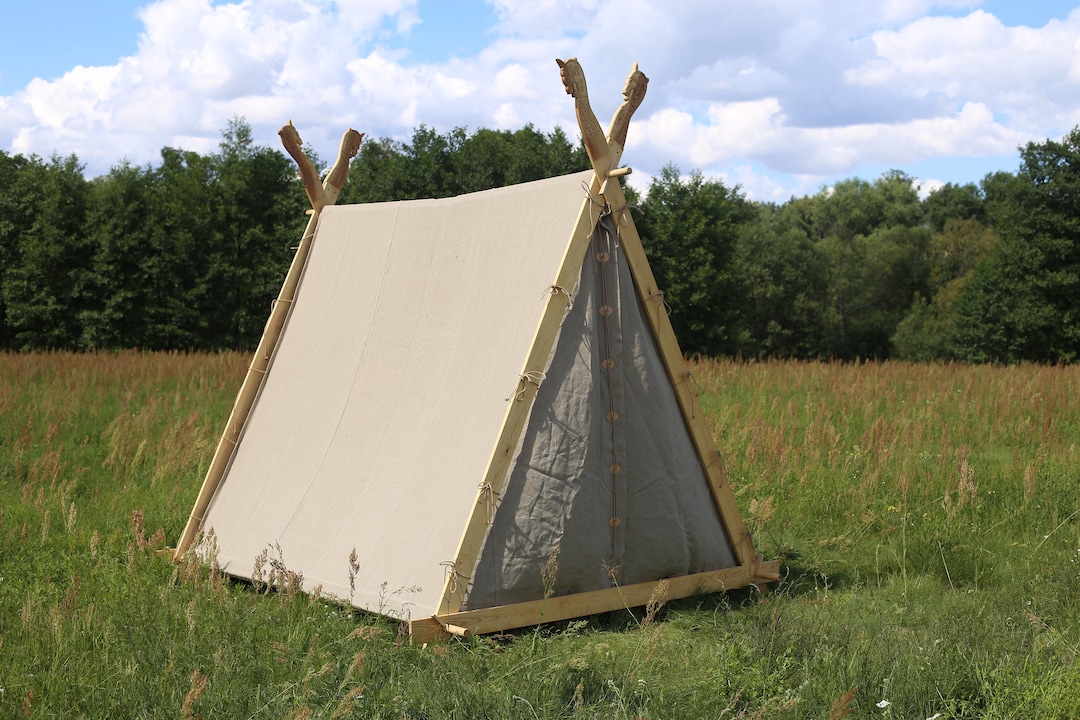 Historical Osberg Viking Tent - Cotton - Etsy