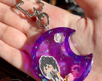 Baldurs Gate 3 BG3 Acrylic Gachapon Keychain Minthara Astarion Wyll ...