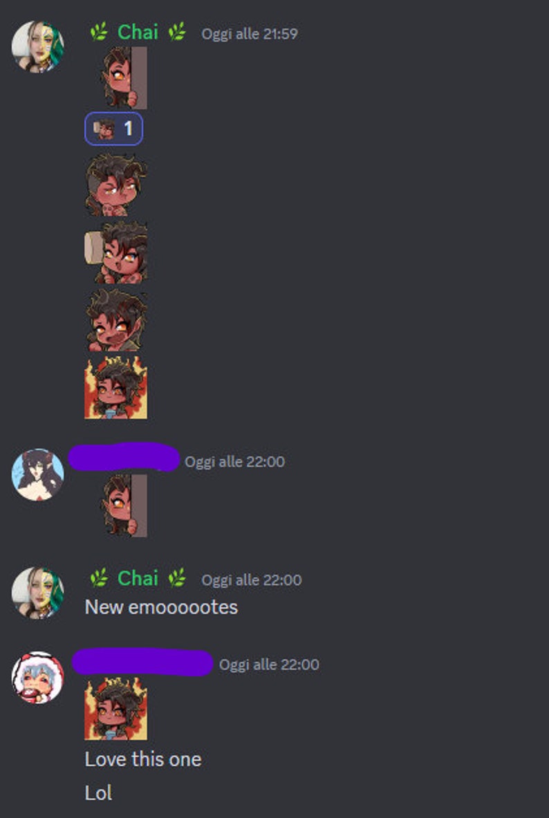 Karlach Emotes Baldur's Gate 3 Emotes Twitch Emotes Cute Emotes Discord ...