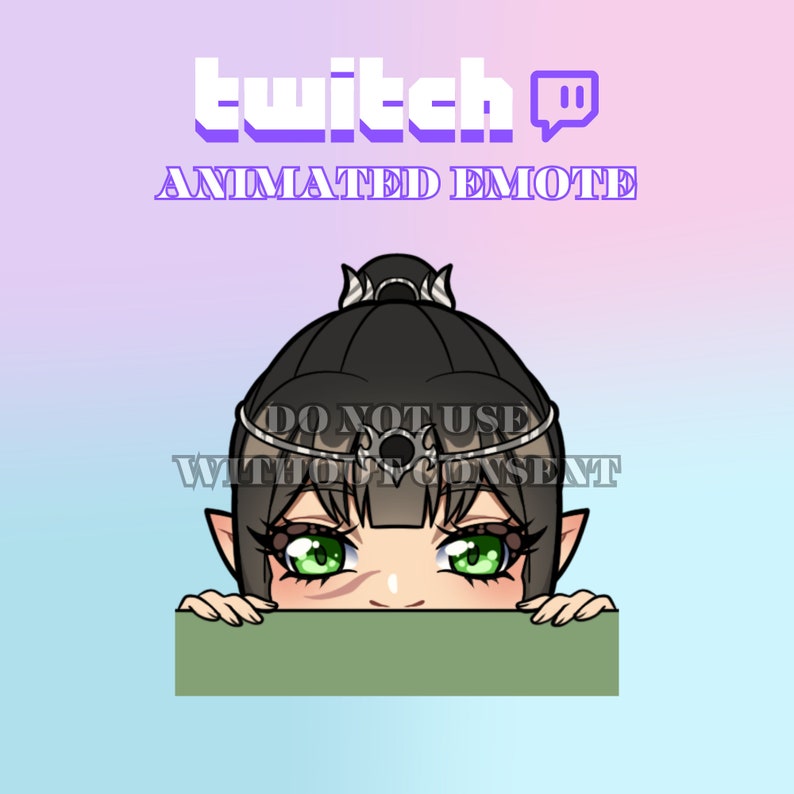 Shadowheart Animate Emote | Baldur's Gate 3 Emotes | Twitch Emotes ...
