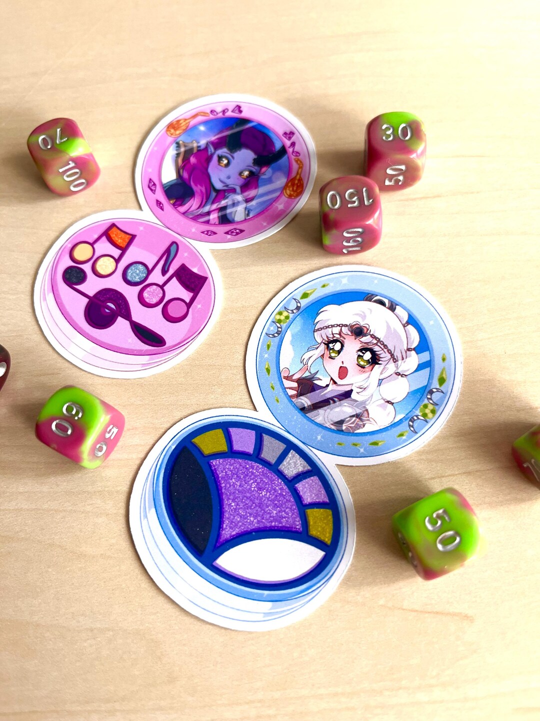 Baldur's Gate 3 Makeup Series PT 1 Shadowheart and Alfira Sticker ...