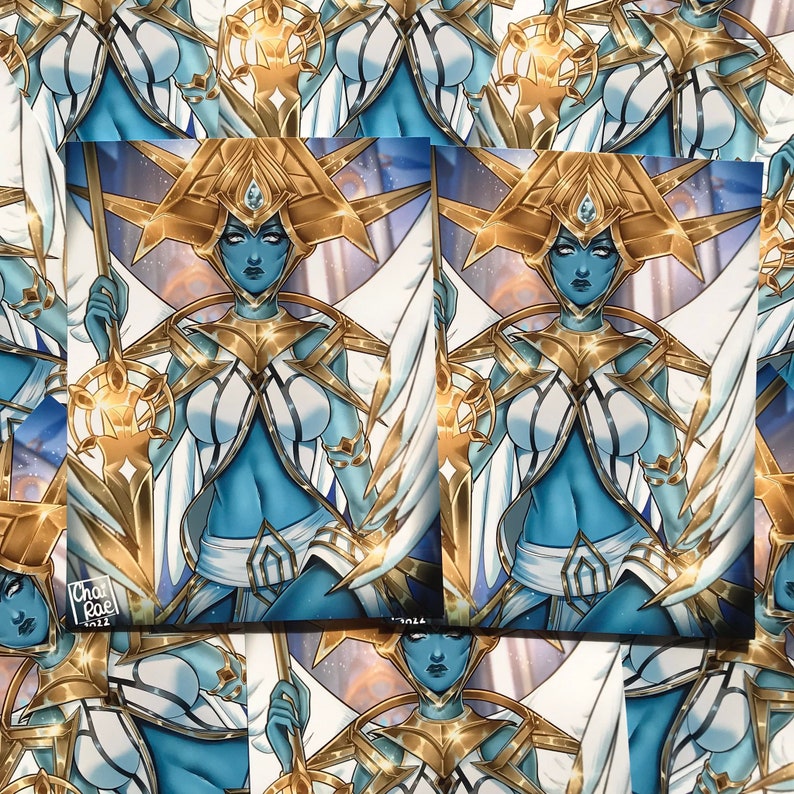 Kyrestia the Firstborne B5 Print From World of Warcraft - Etsy