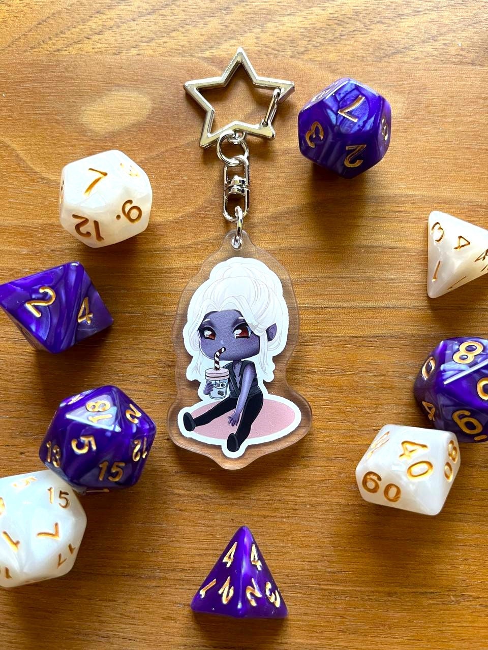 Baldur's Gate 3 Boba Beans Keychains BG3 Shadowheart, Karlach, Astarion ...