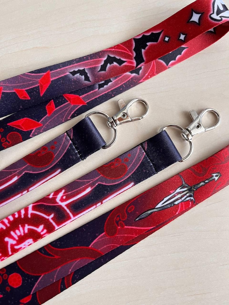 Baldur's Gate 3 Lanyard – Gamer Accessory, Cosplay Badge Holder ...