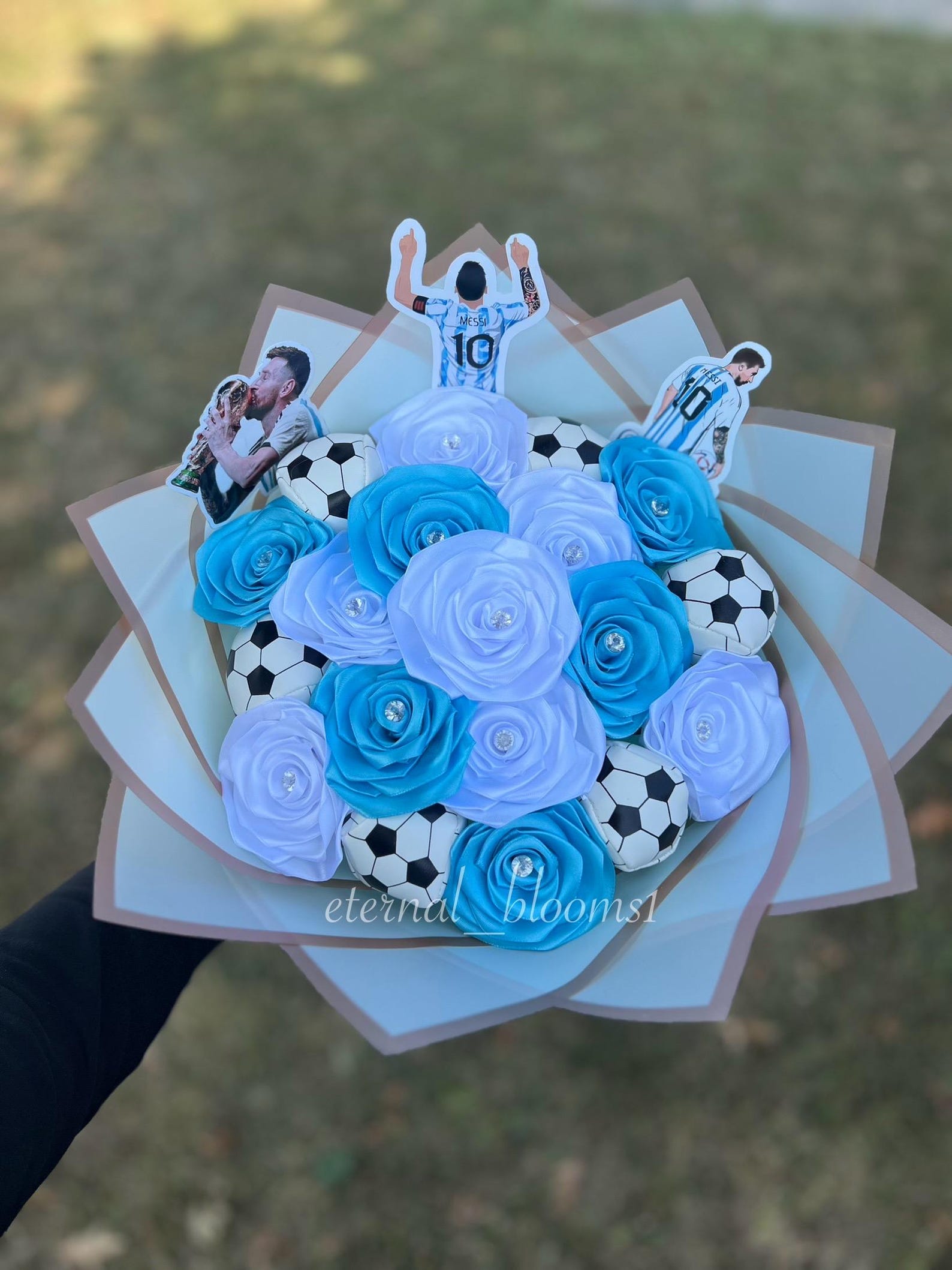 Father’s Day Gift| Messi Bouquet| Cristiano Ronaldo Bouquet| Gifts for ...