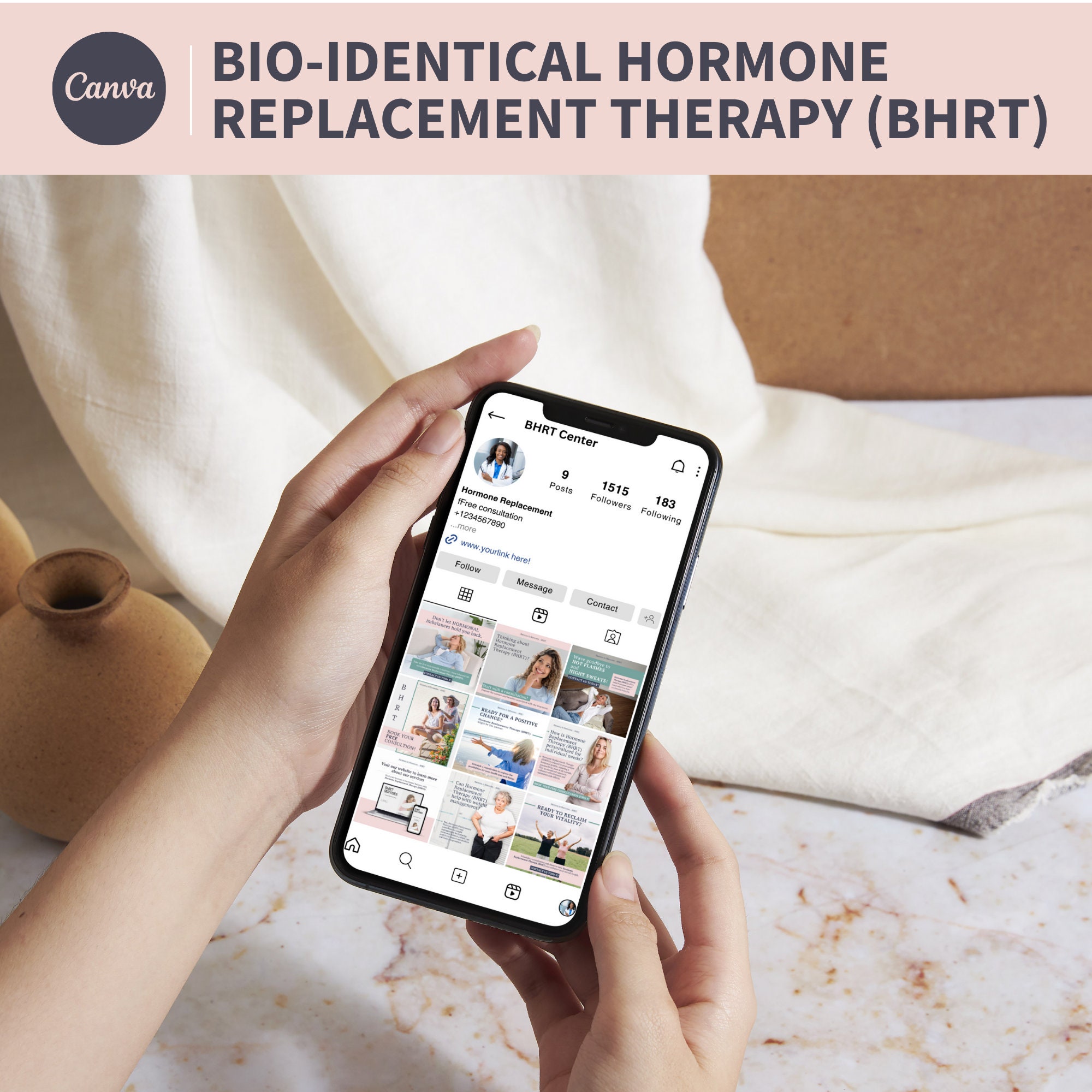 Bio-identical Hormone Replacement Therapy BHRT Marketing Bundle 50 ...