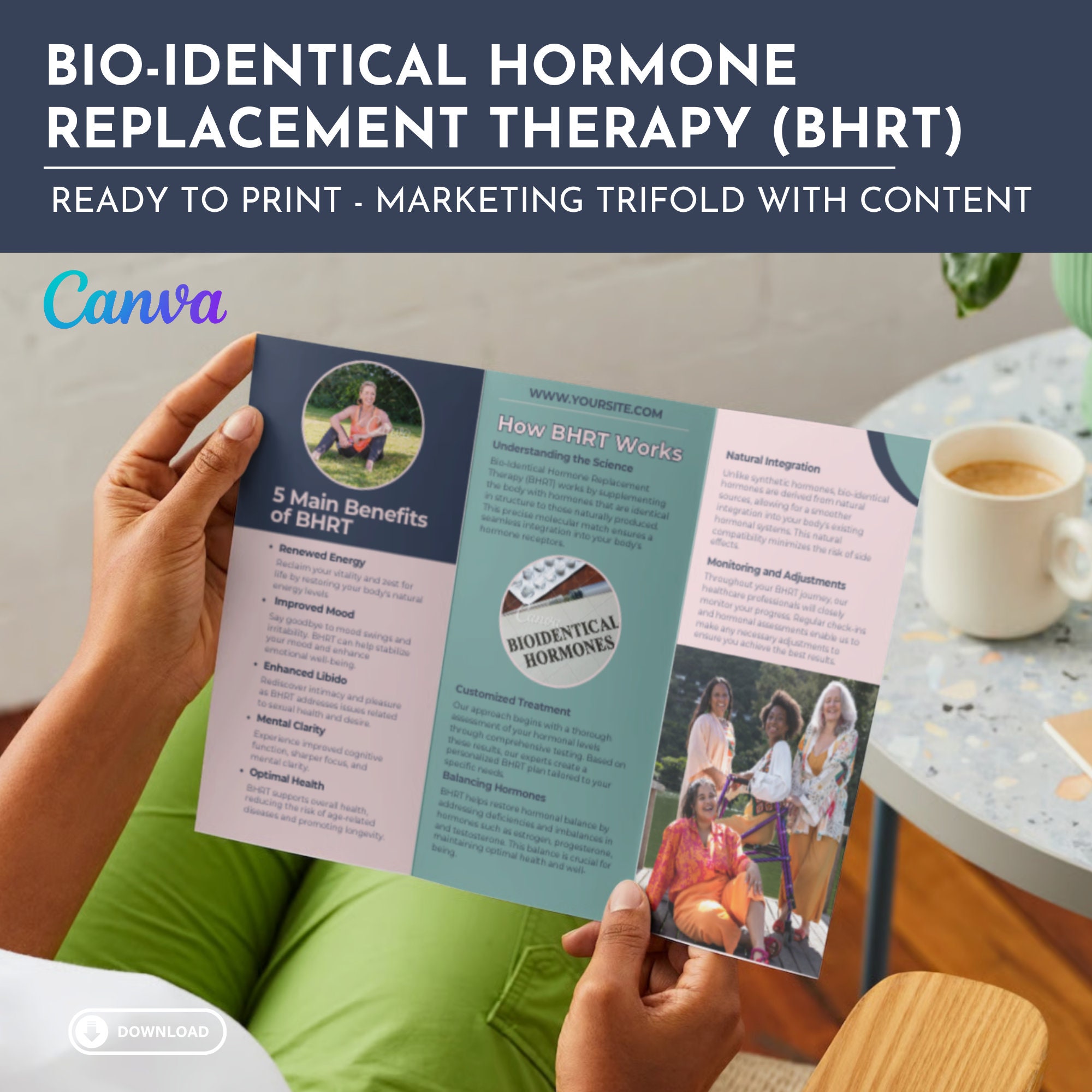 All-in-one Hormone Therapy Marketing Package: BHRT, TRT, Social Media ...