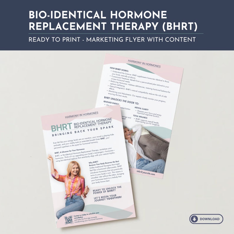 All-in-one Hormone Therapy Marketing Package: BHRT, TRT, Social Media ...