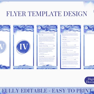 Marketing Watercolor Printable Bundle Canva Digital Editable Printable ...