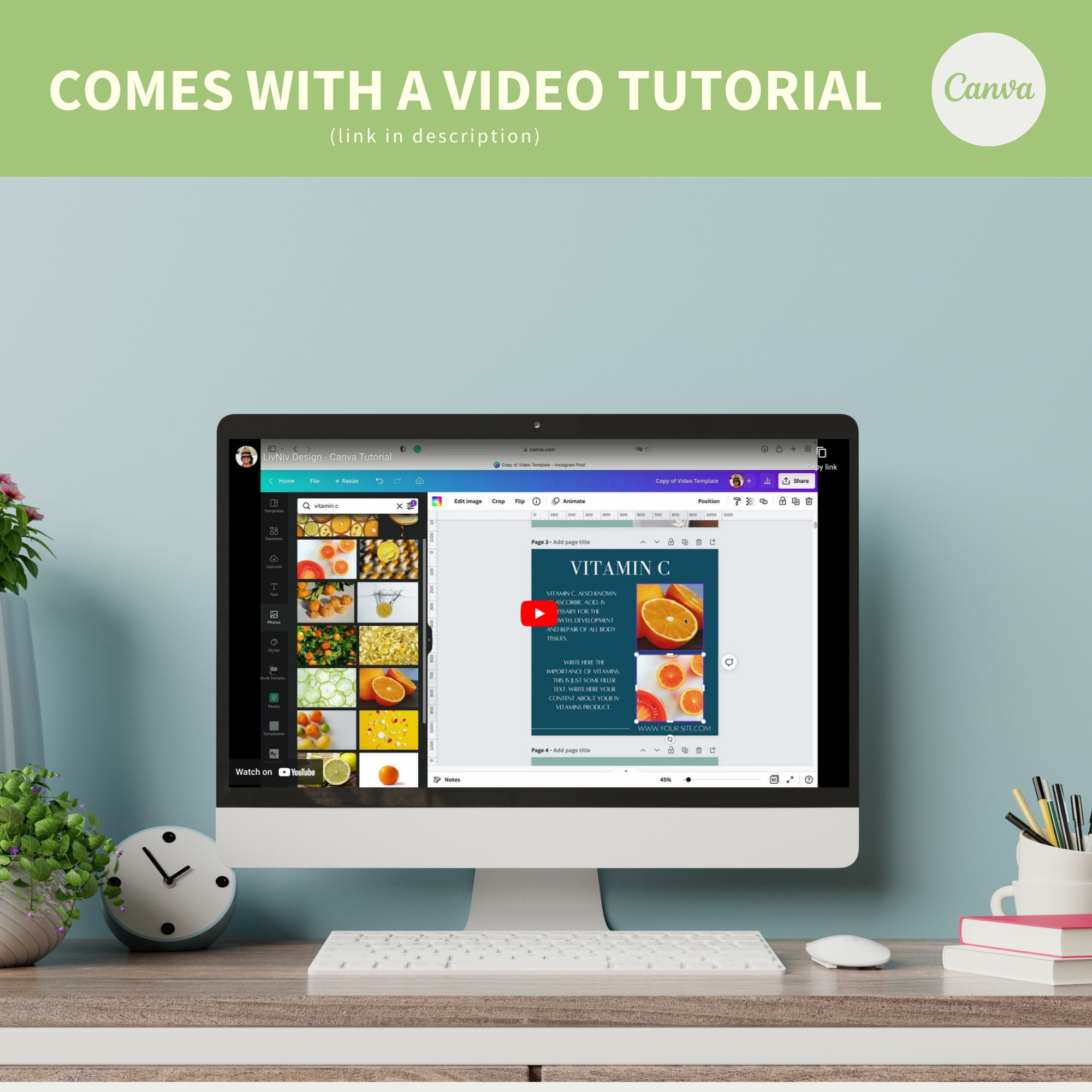 IV Vitamin Therapy Brochure IV Fusion Trifold Drip Ready to Use Canva ...