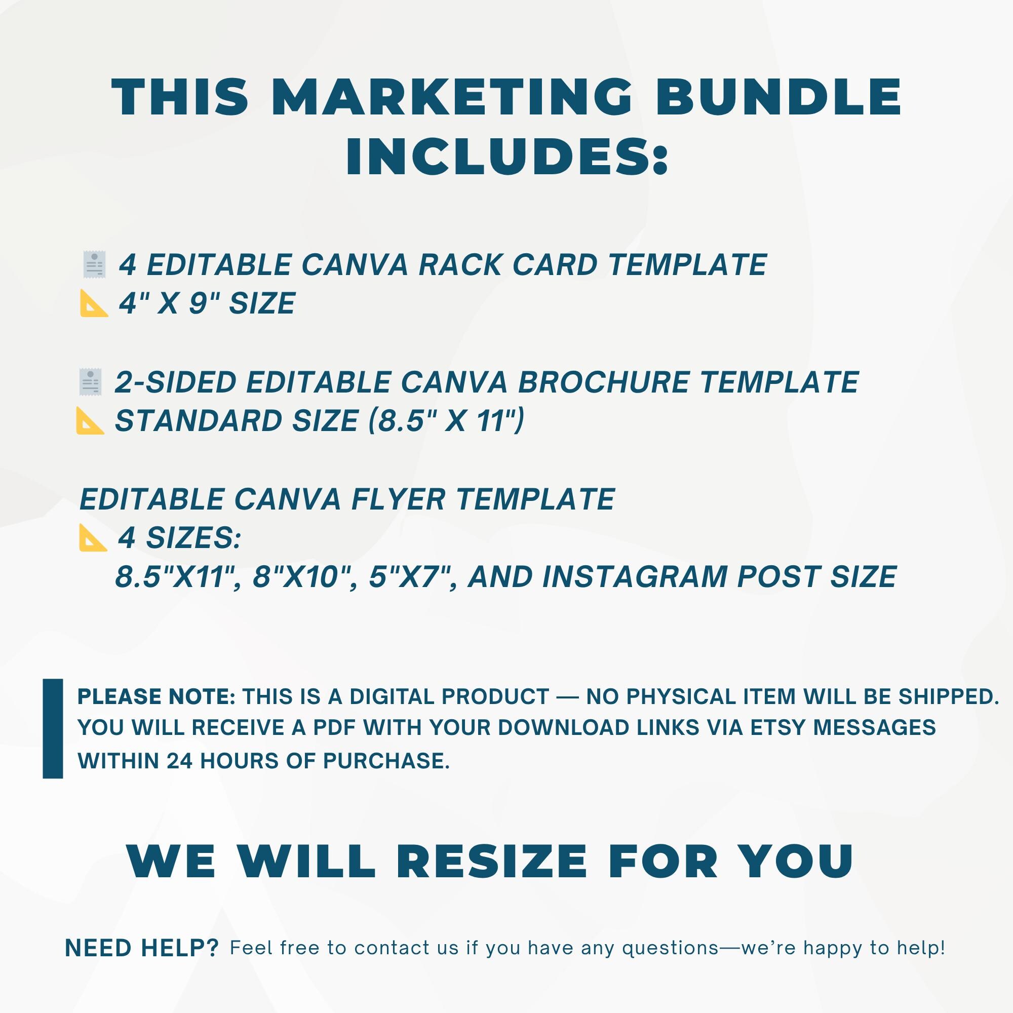IV Therapy Menu Bundle IV Drip Marketing Template Iv Infusion Price ...