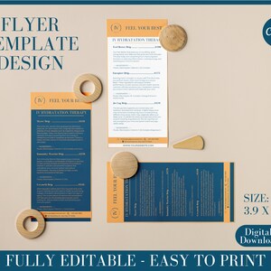 IV Printable Marketing Bundle Drip Menu Trifold Flyer Marketing Drip ...