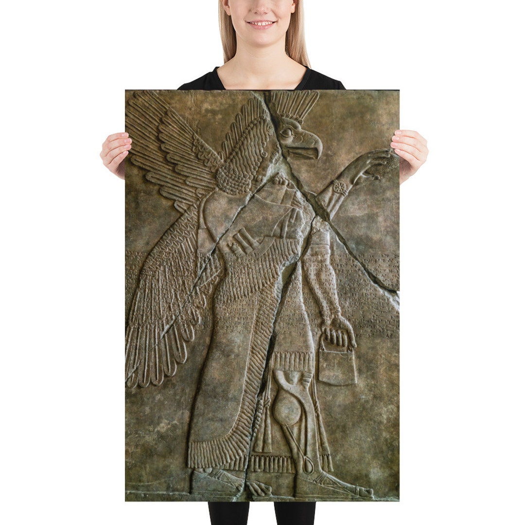 Sumerian Demon or Genie. Wall Art Photography. - Etsy