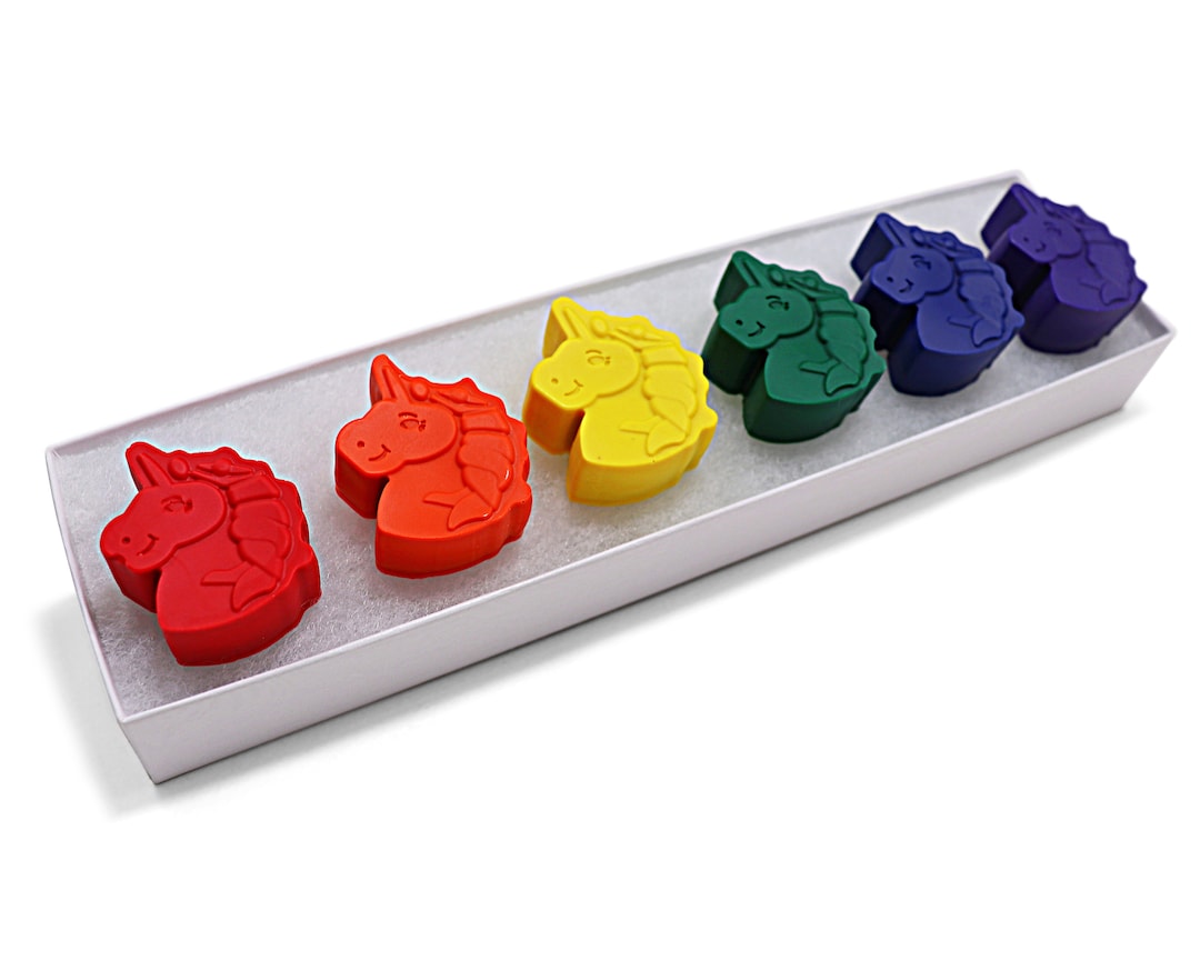 Unicorn Crayons: Unique Gift and Stocking Stuffer - Etsy