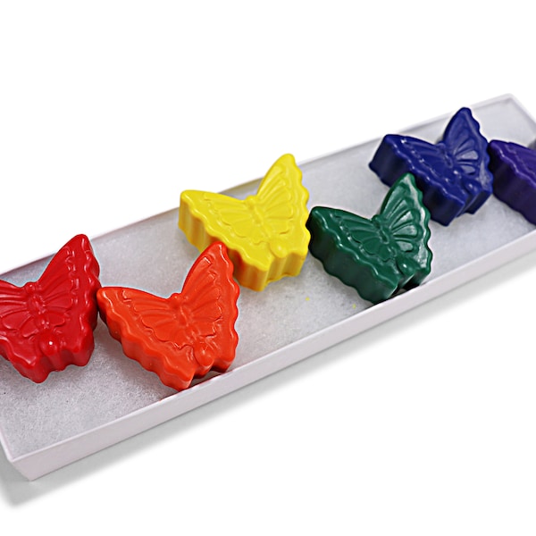 Butterfly Crayons - Etsy