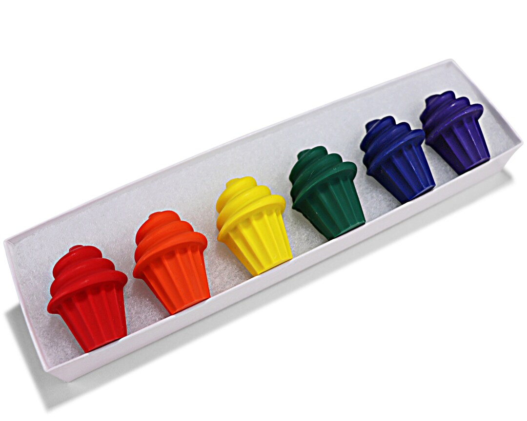 Cupcake Crayons: Unique Gift and Stocking Stuffer - Etsy.de