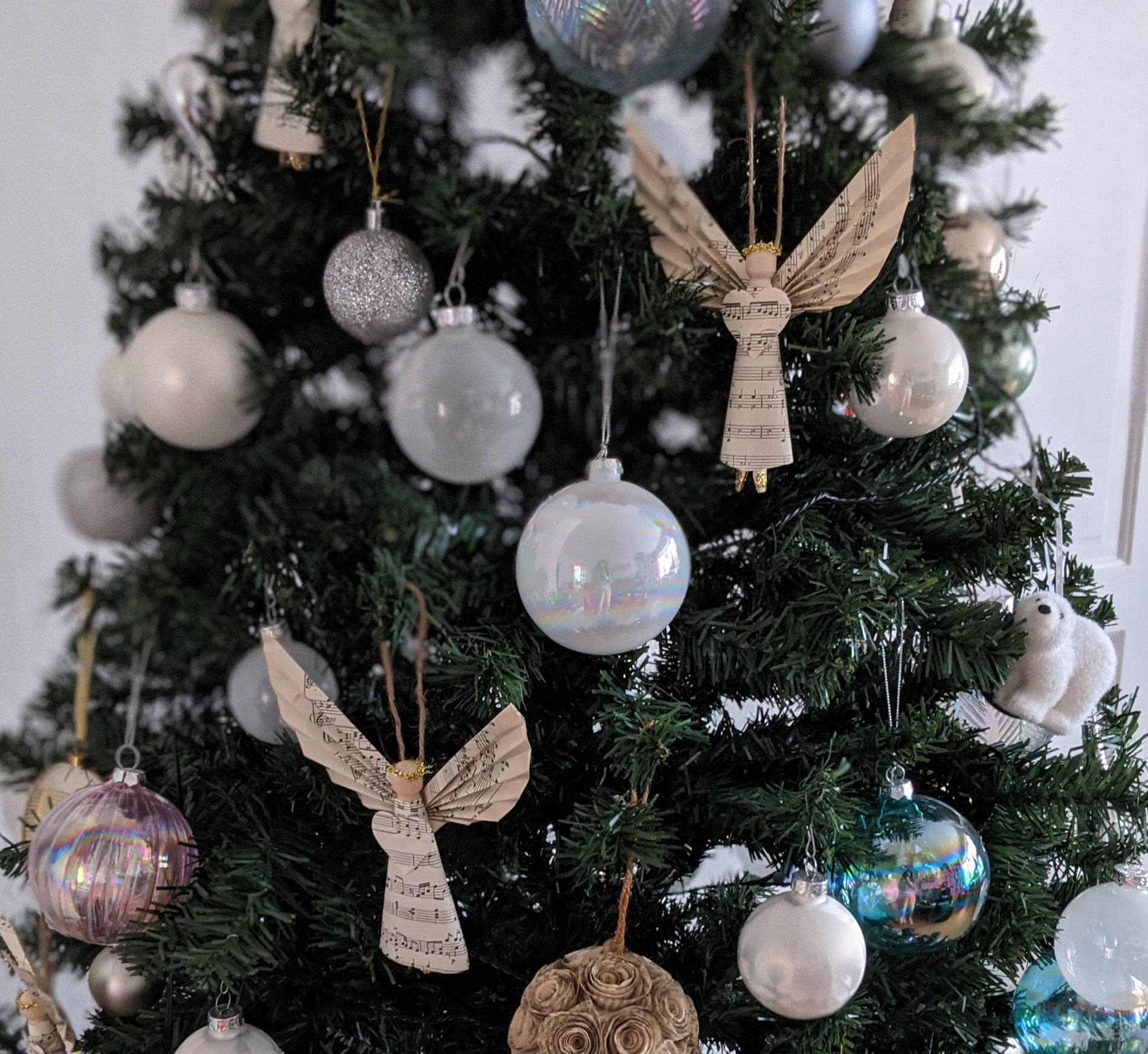 Sheet Music Angel Paper Angel Eco Friendly Gift | Etsy UK