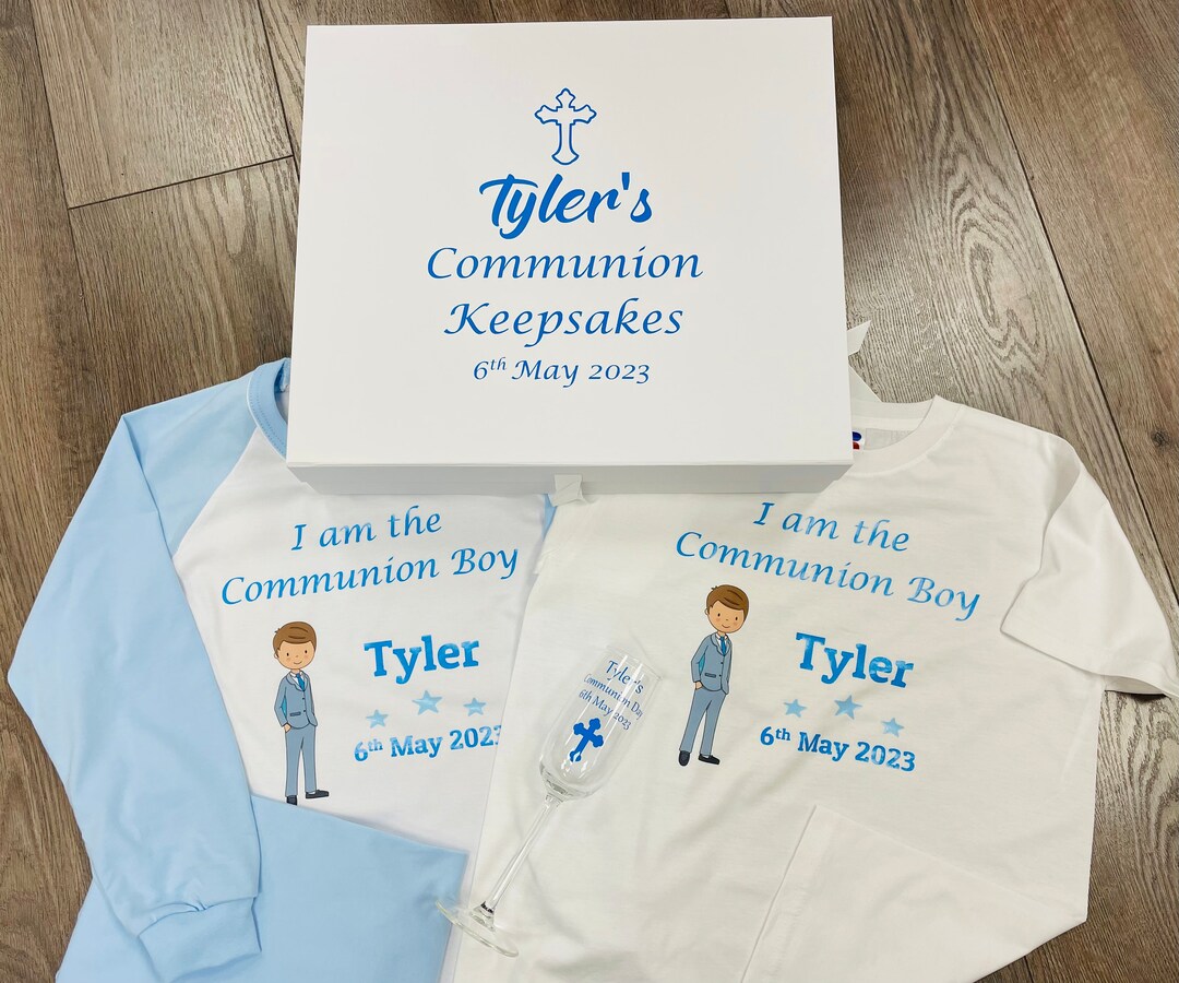 Personalised Communion Gift Box - Etsy Australia