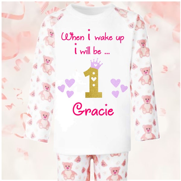 Birthday Pajamas - Etsy UK