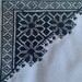 Hand Embroidered Tray Cloth/ Cover, Coffee Table/ Side Table Cover With ...