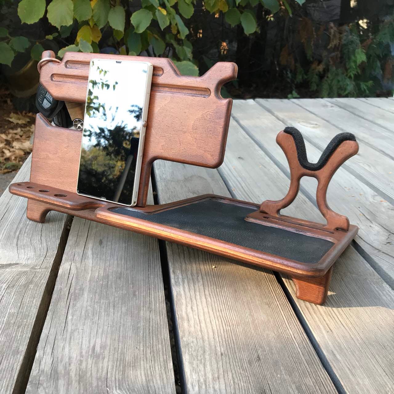 Docking station men with gun display Tactical fathers day gift | Etsy