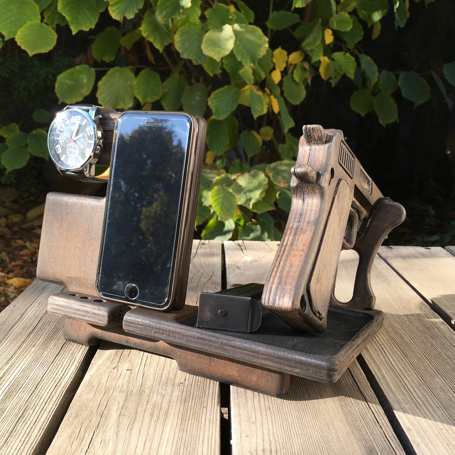 Charging Station Organizer Weapon Stand Gun Enthusiast Gifts - Etsy