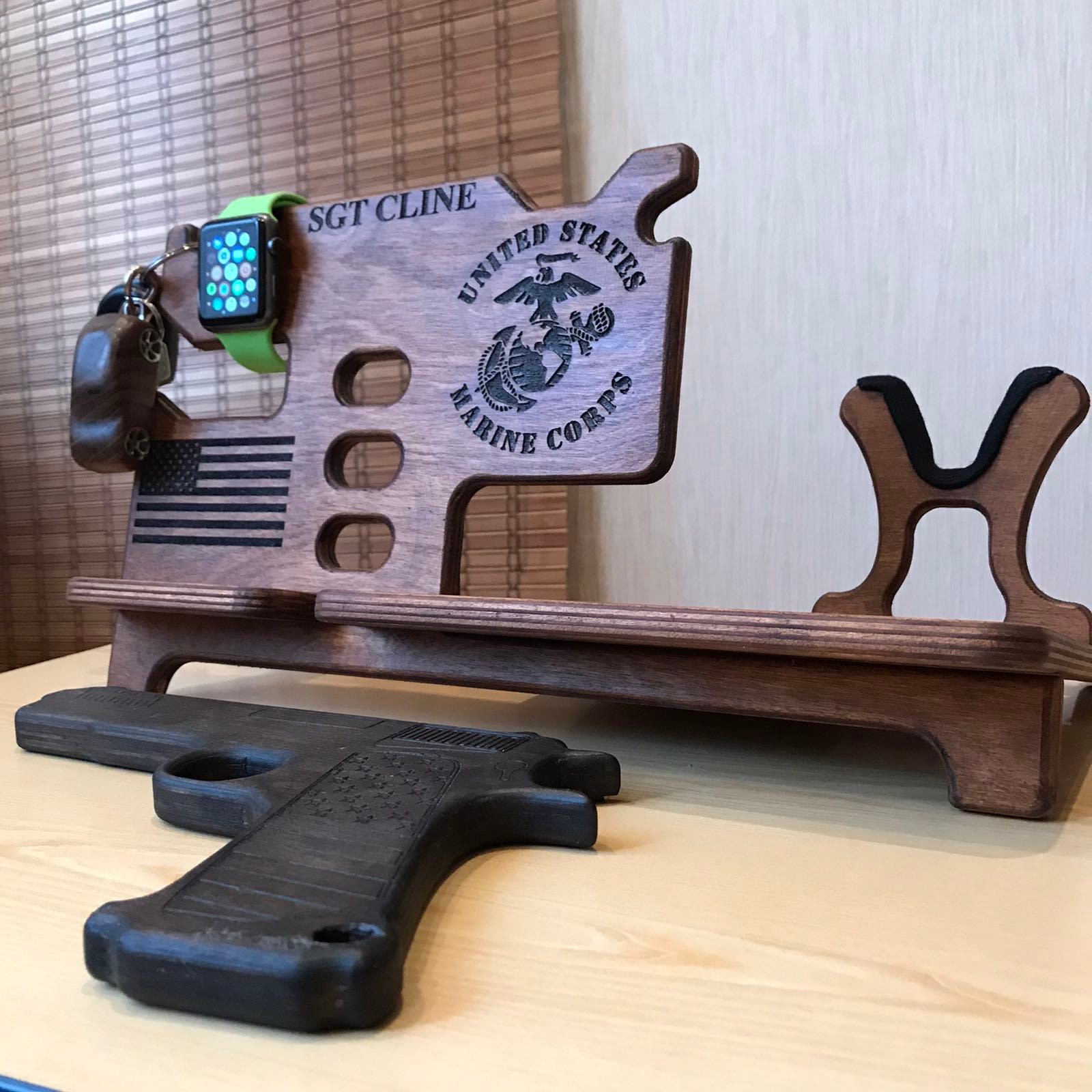 Gun Lover Gift. Gun Gifts for Men. Watch Display 50th Birthday - Etsy