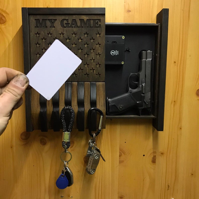 Gun Concealment Hidden Gun Storage Wall Mounted Secret Gun - Etsy