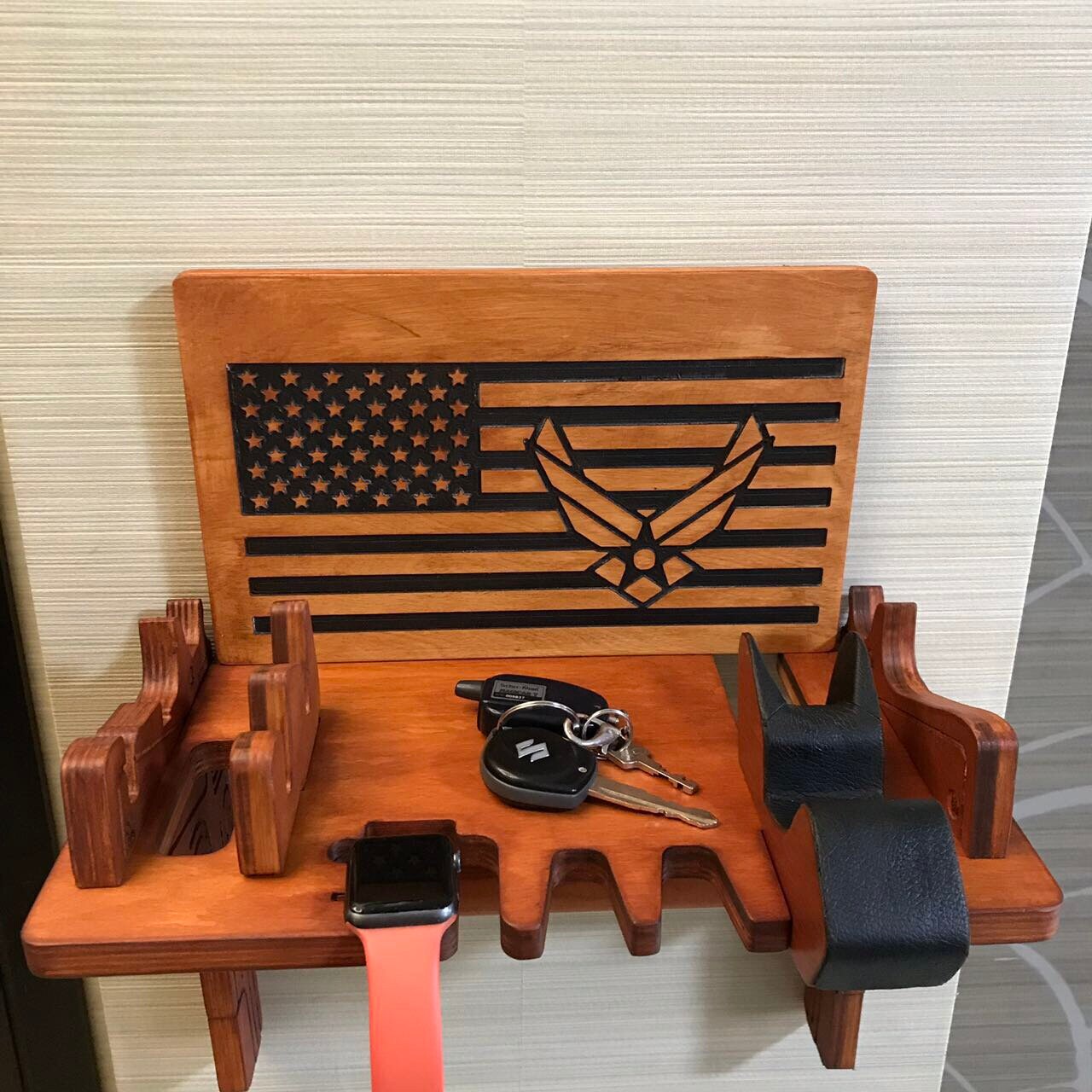 Air Force Retirement Gifts Wall Mounted Coat Rack Gun Rack - Etsy