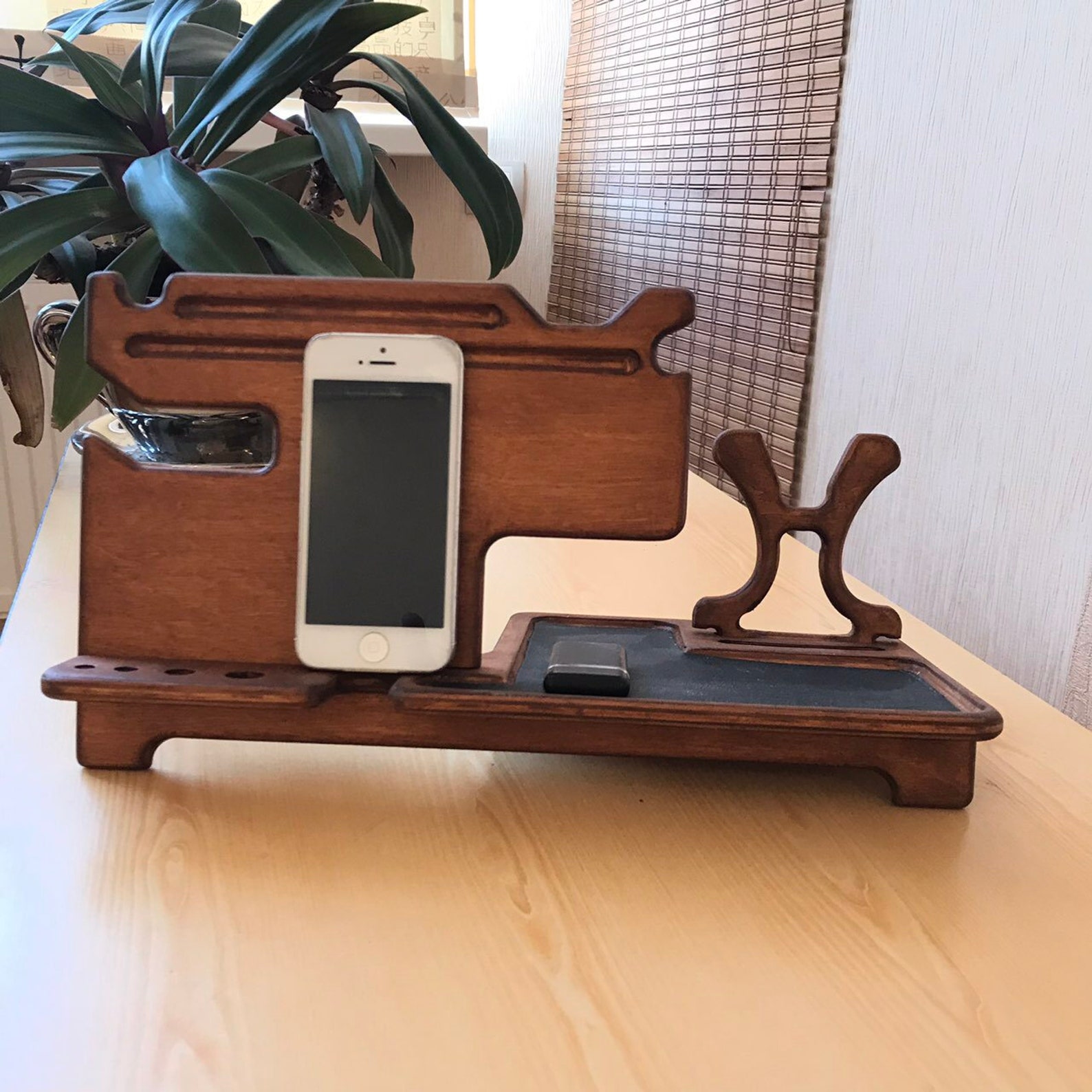 Police officer Docking station men personalized 1st | Etsy