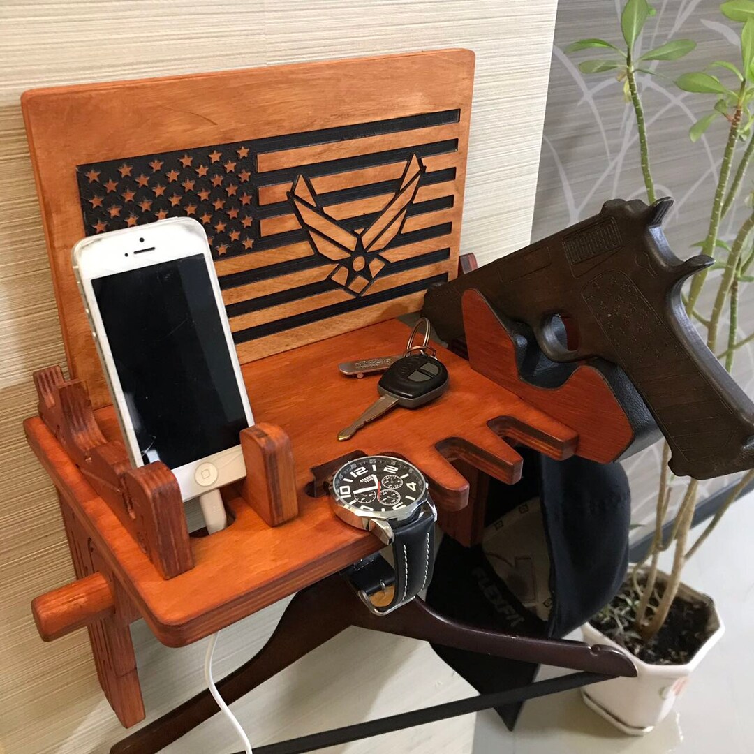 Air Force Retirement Gifts Wall Mounted Coat Rack Gun Rack - Etsy