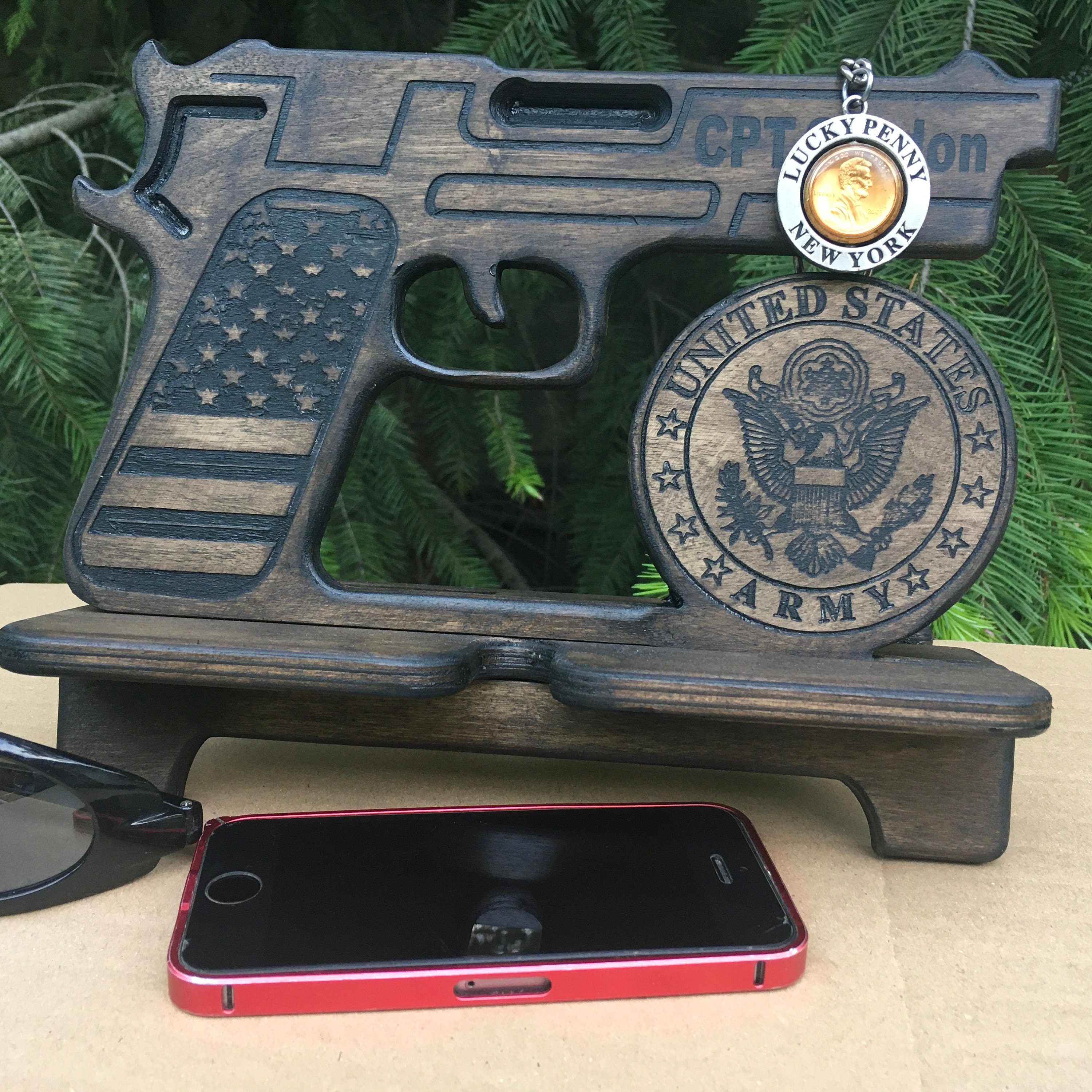 Desk Organizer US Navy Gun Enthusiast Personalized Gifts for | Etsy