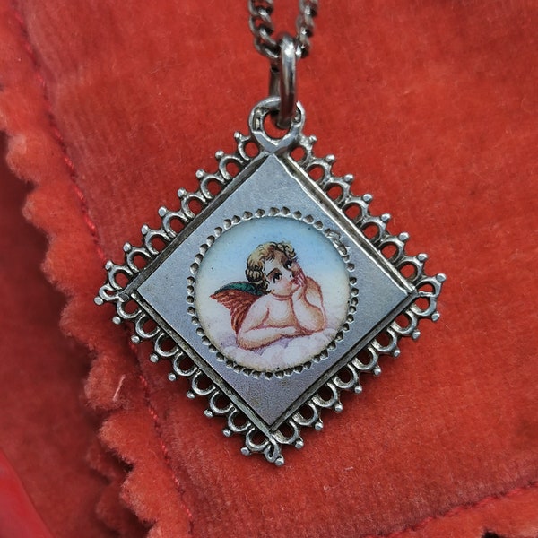Angel Medallion - Etsy
