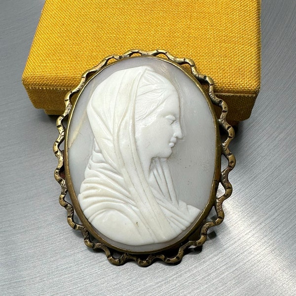 Virgin Mary Pin - Etsy