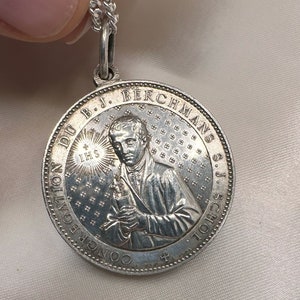 Saint John Berchmans Medal Society of Jesus Jesuit Medal - Etsy