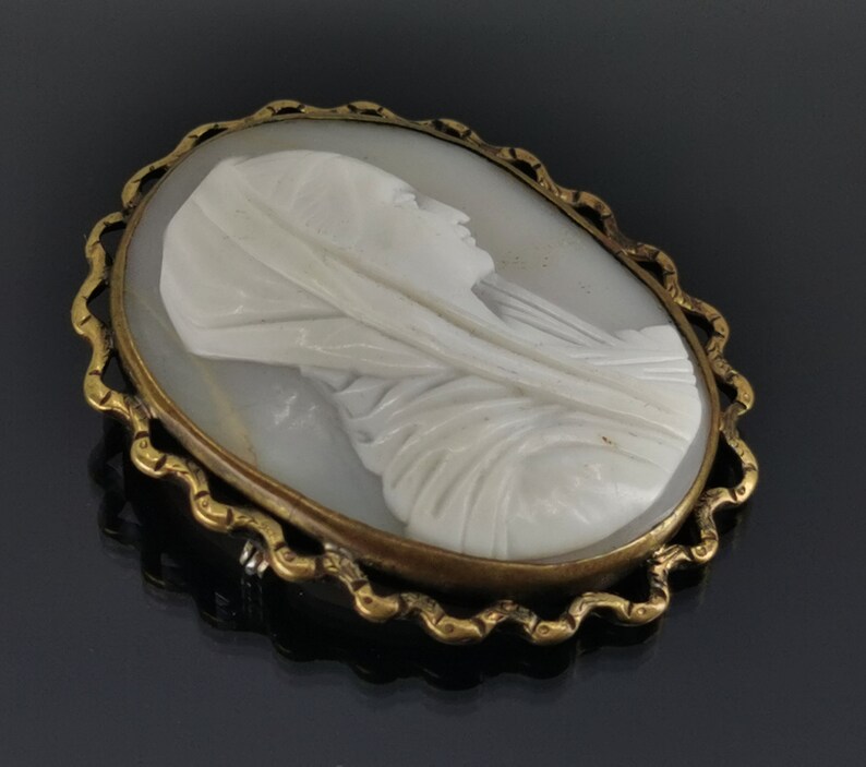 Antique Religious Brooch Virgin Mary Brooch German Catholic - Etsy