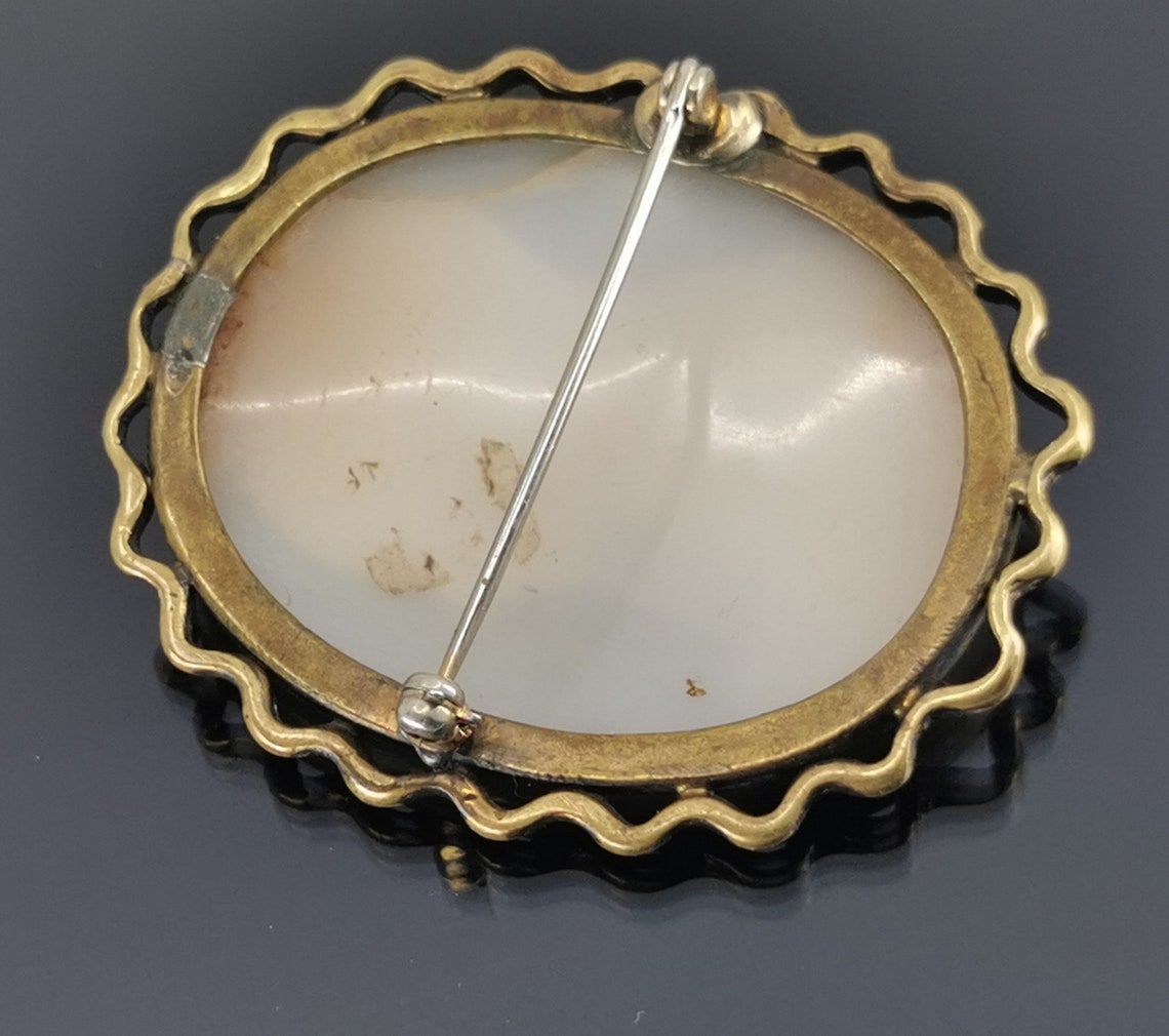 Antique Religious Brooch Virgin Mary Brooch German Catholic - Etsy