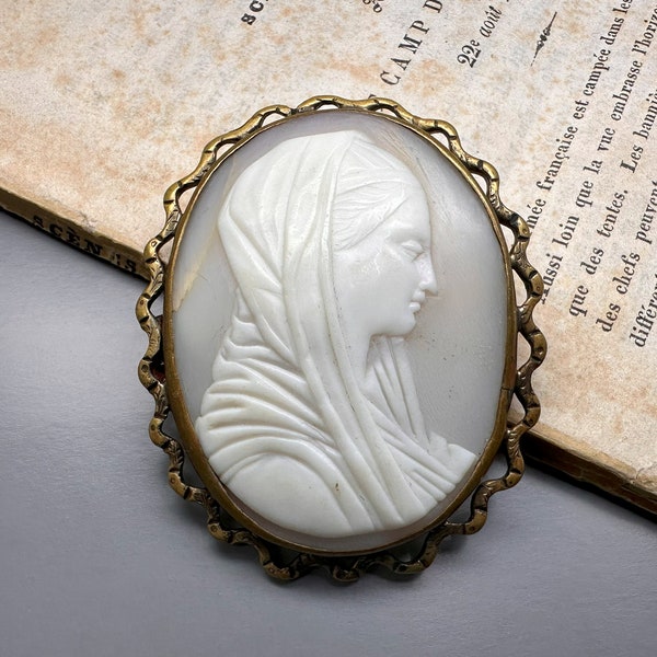 Virgin Mary Pin - Etsy