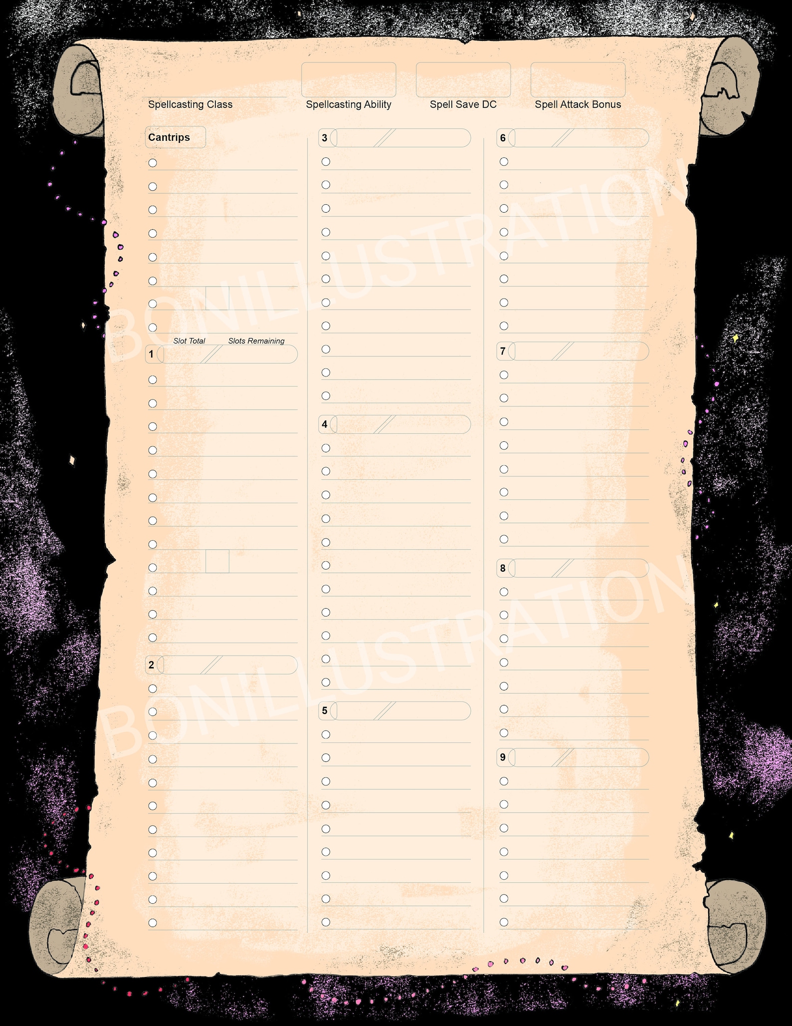 Alchemist Character Sheets - D&D 5e - Etsy