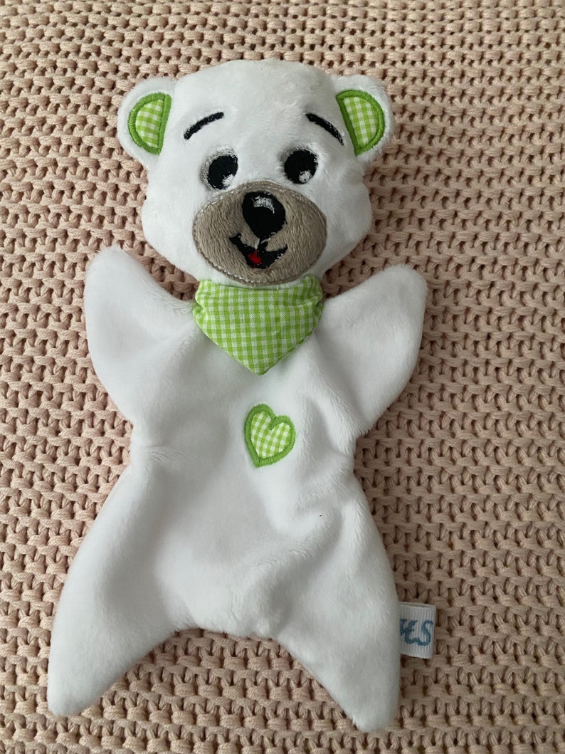 Soft Teddy Bear Toy/cuddly Towel. Embroidered Baby Gift. - Etsy