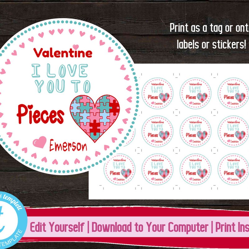 With Love Gift Tag - 60+ Gift Ideas for 2024