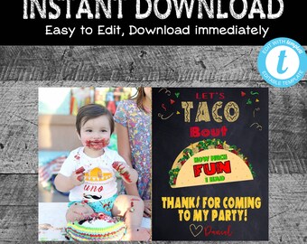 Taco Thank You - Etsy