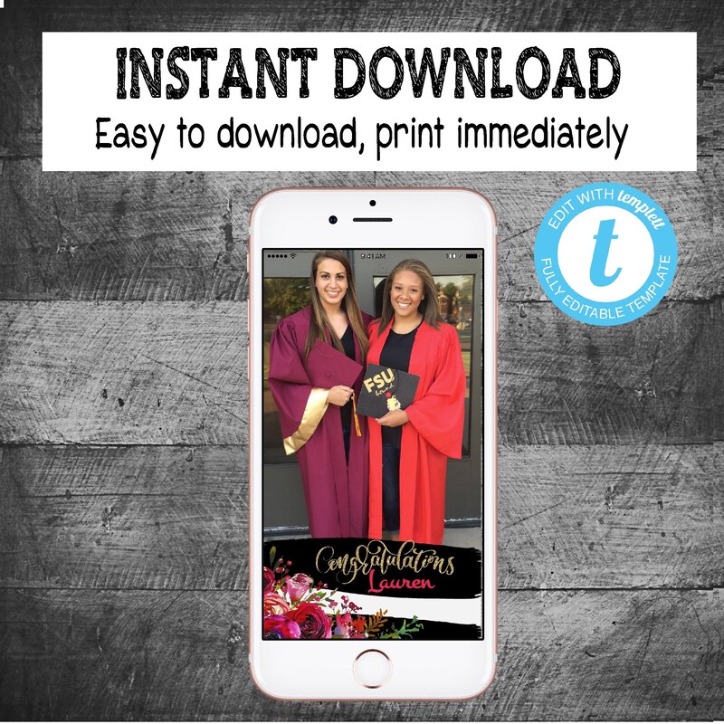 Graduation Geofilter - Etsy